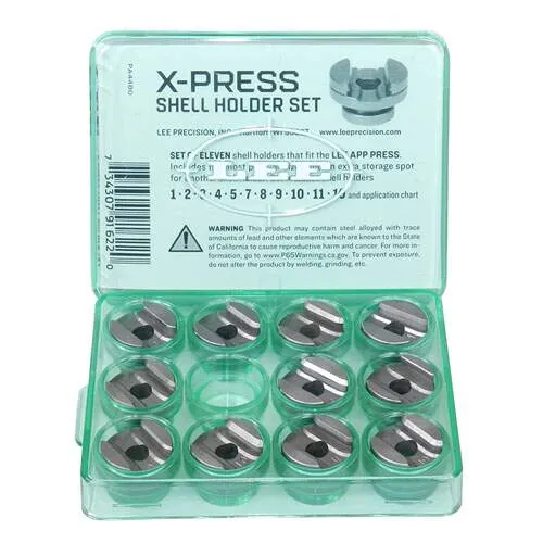Lee X-Press (APP) Shell Holder Set - Precision Reloading
