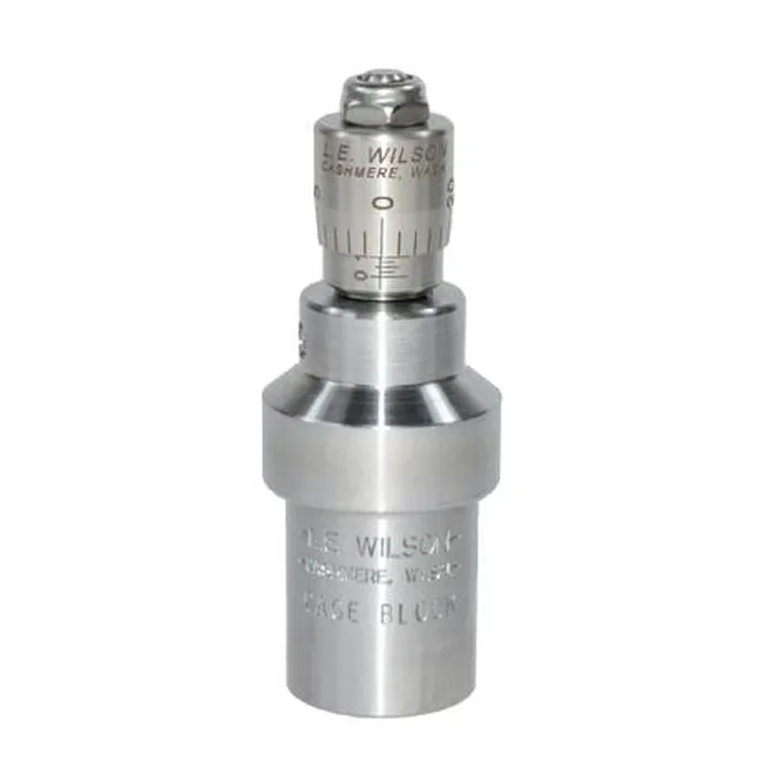 L.E. Wilson Case Gage Depth Micrometer - Precision Reloading